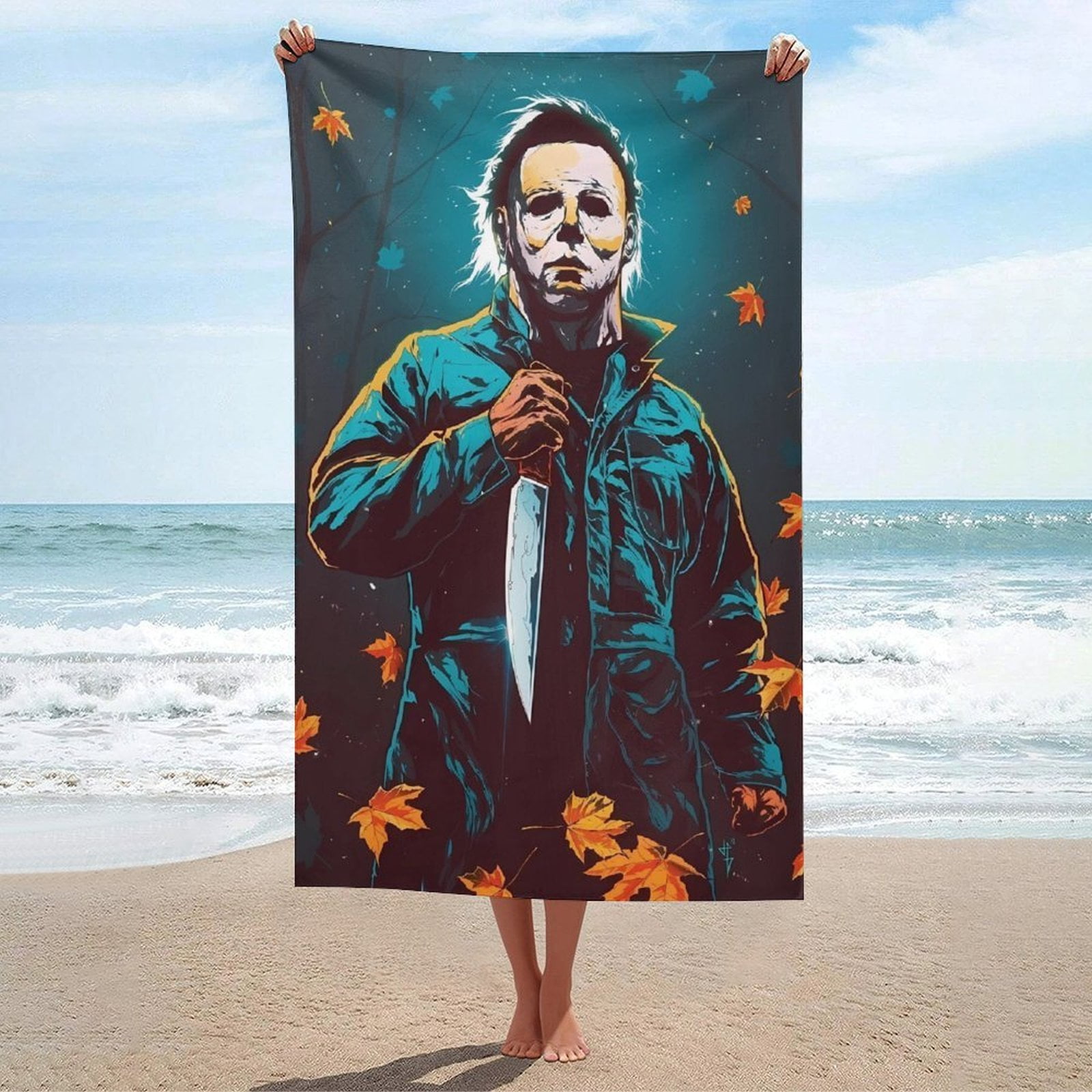 Jason Voorhees Bath Towels Super Soft Bath, Pool, Beach Towel ...
