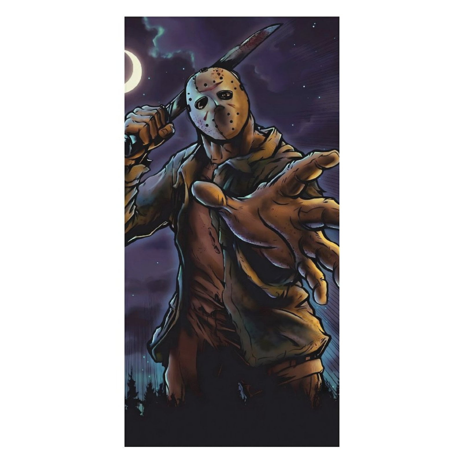 Jason Voorhees Bath Towels Super Soft Bath, Pool, Beach Towel ...