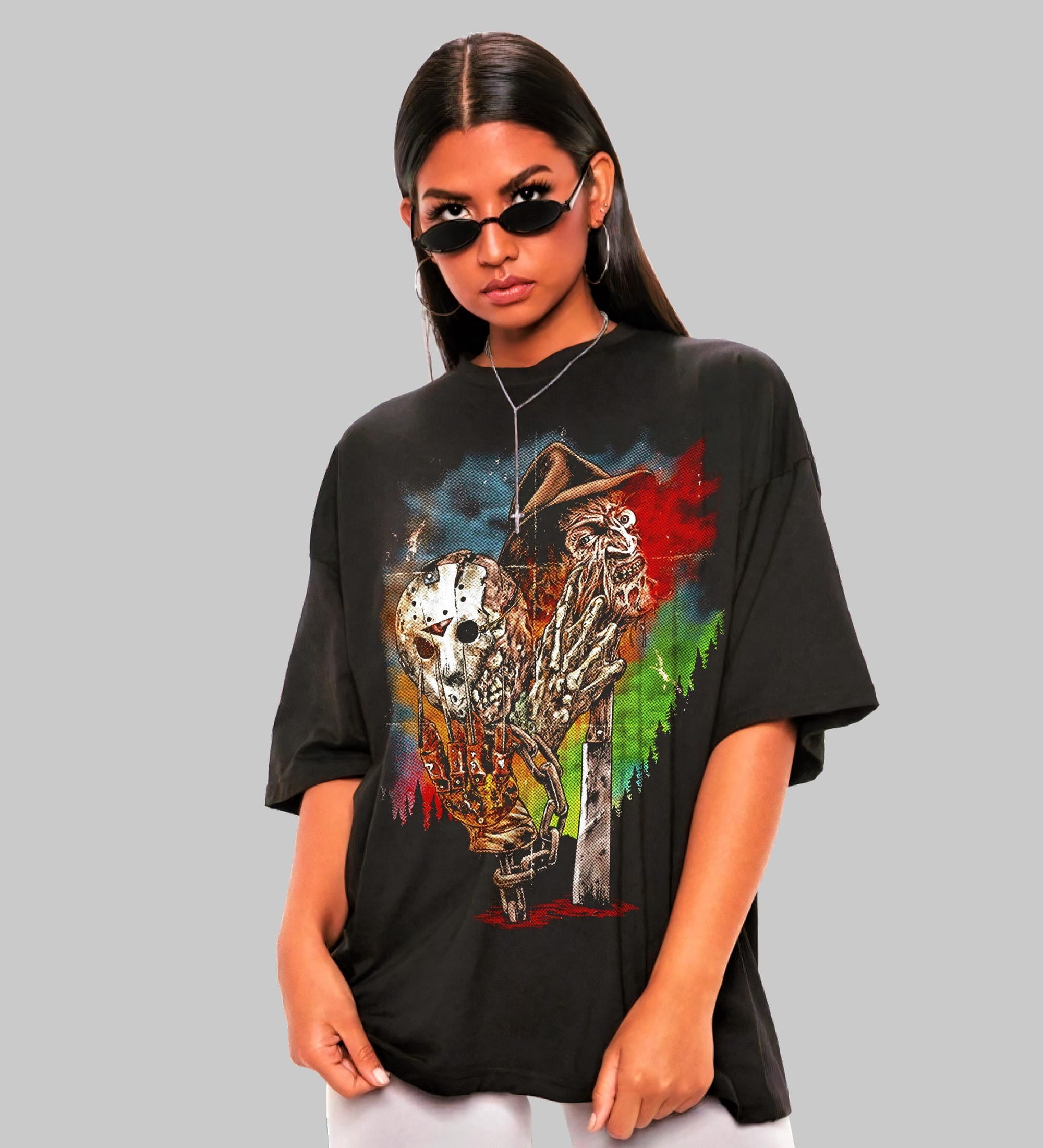 Jason Voorhees Freddy Krueger Shirt - Jason Voorhees TshirtJason ...