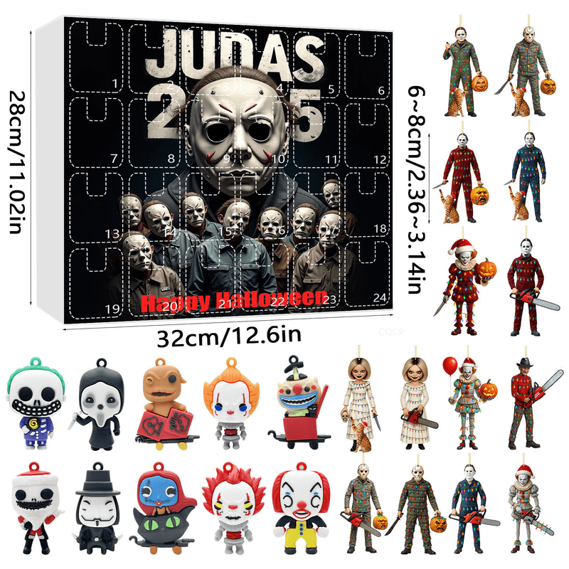 Jason Voorhees Friday The 13th Advent Calendar 2025 2026 Christmas ...