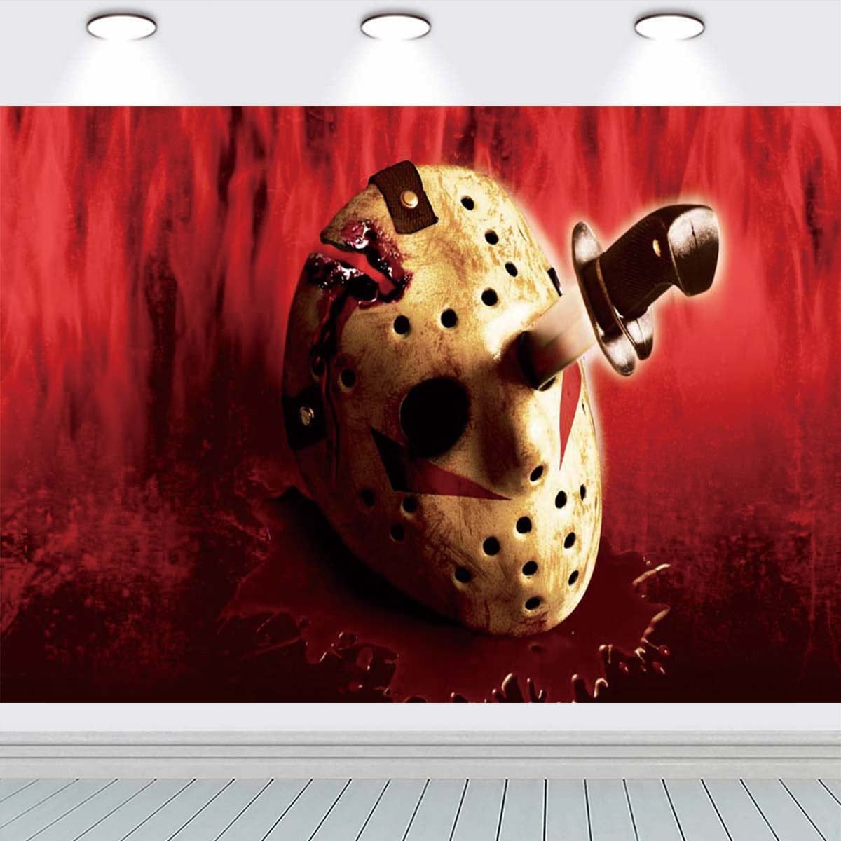 Jason Voorhees Friday The 13th Backdrop school Taspestry Wall Decor ...