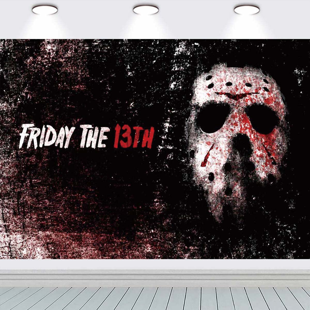 Jason Voorhees Friday The 13th school Background Banner Birthday ...