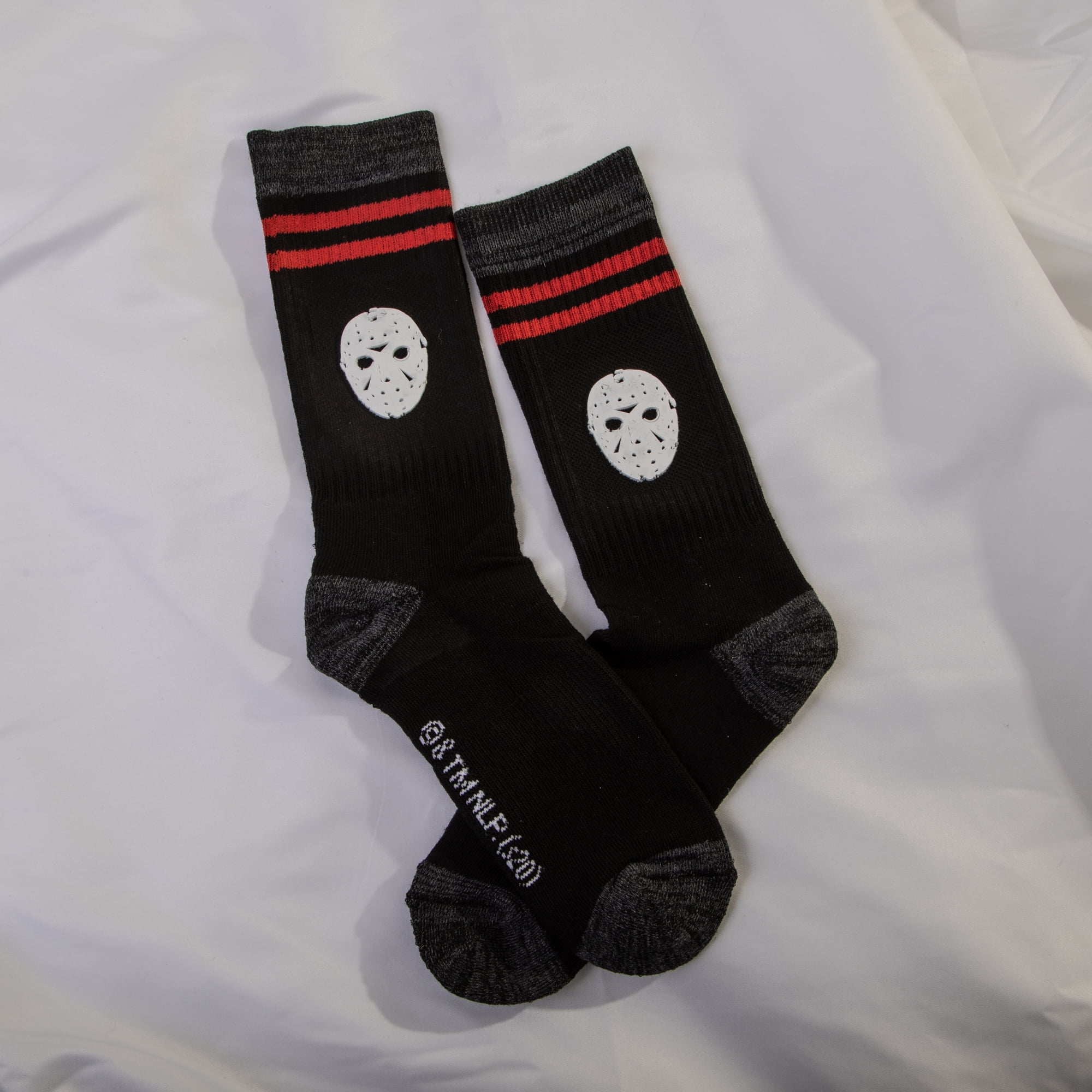 Jason Voorhees Friday the 13th Horror Mens Black Crew Socks - Walmart.com