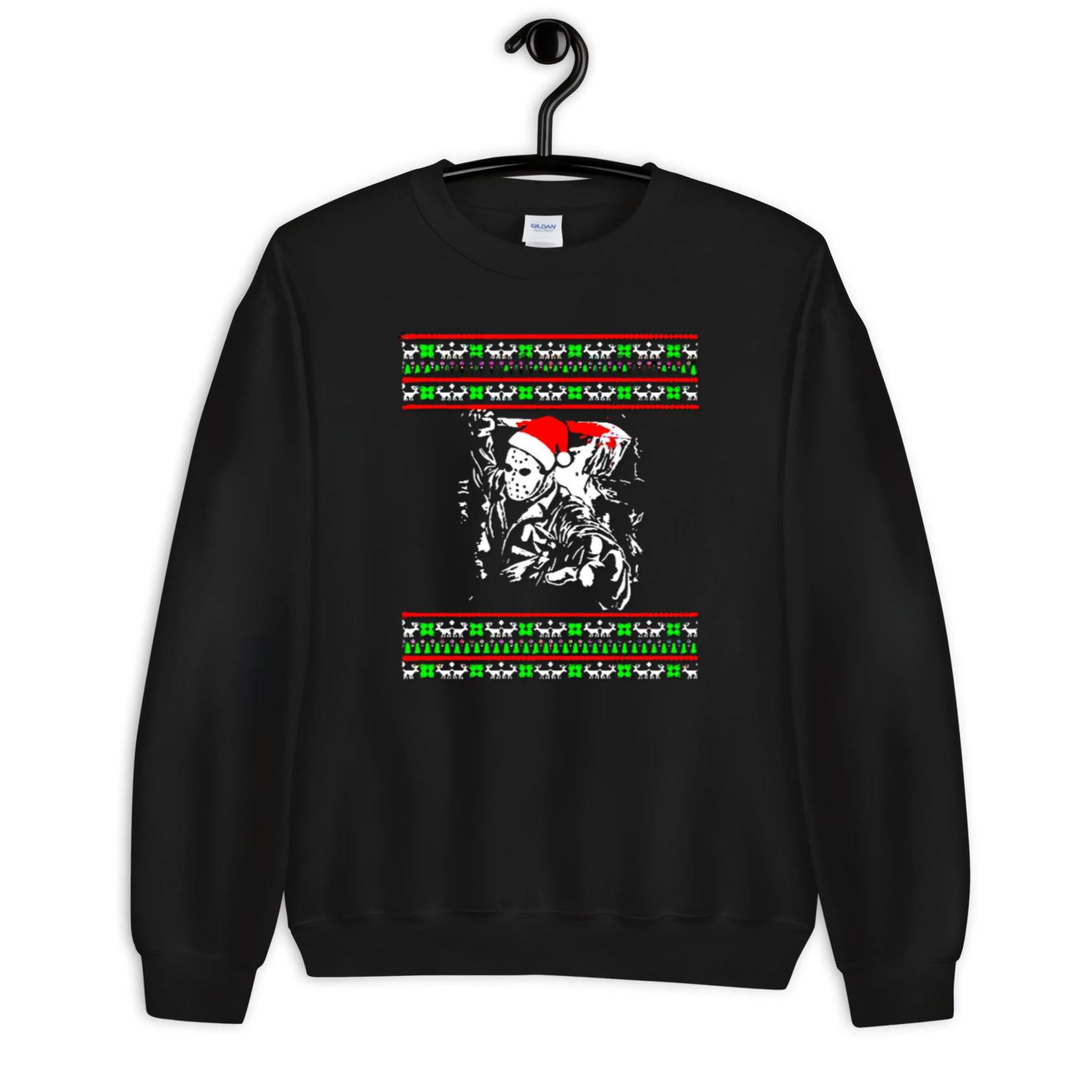 Jason Voorhees Jason Killer Christmas shirt-removebg-preview - Walmart.com