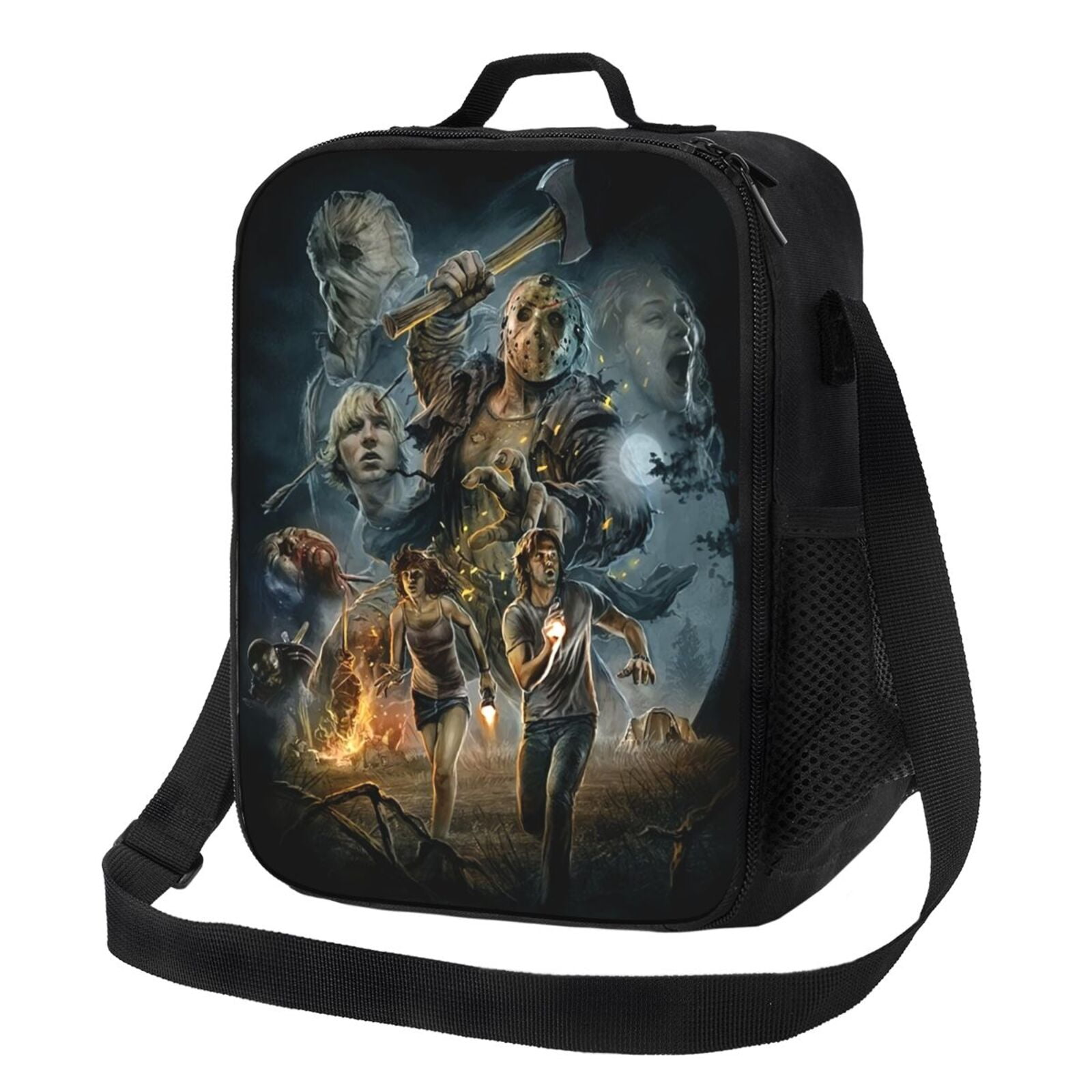 Jason Voorhees Lunch Bags Adorable Reusable Insulated Lunch Boxes with ...
