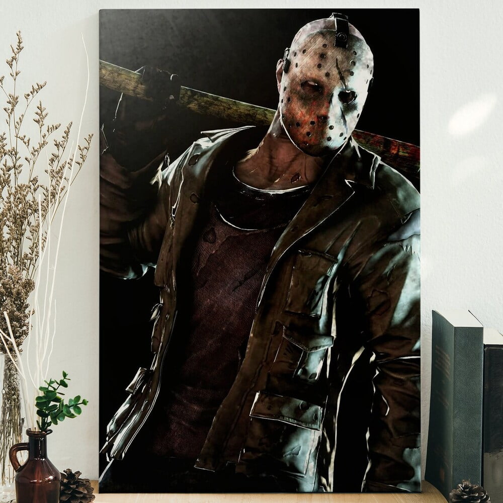 Jason Voorhees Poster, Jason Voorhees Poster, Horror Character Poster ...