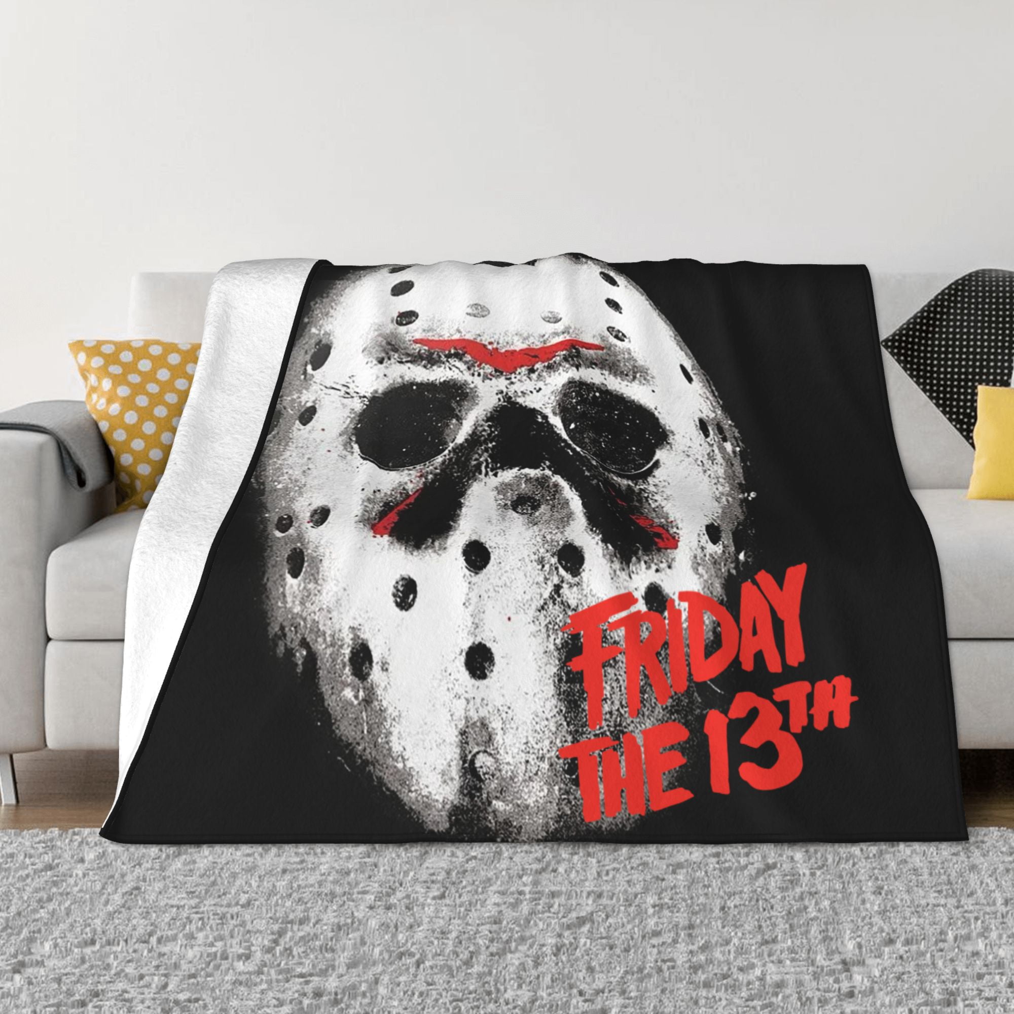 Jason Voorhees Soft Lightweight Bed Blankets Plush Fuzzy Cozy Blanket ...