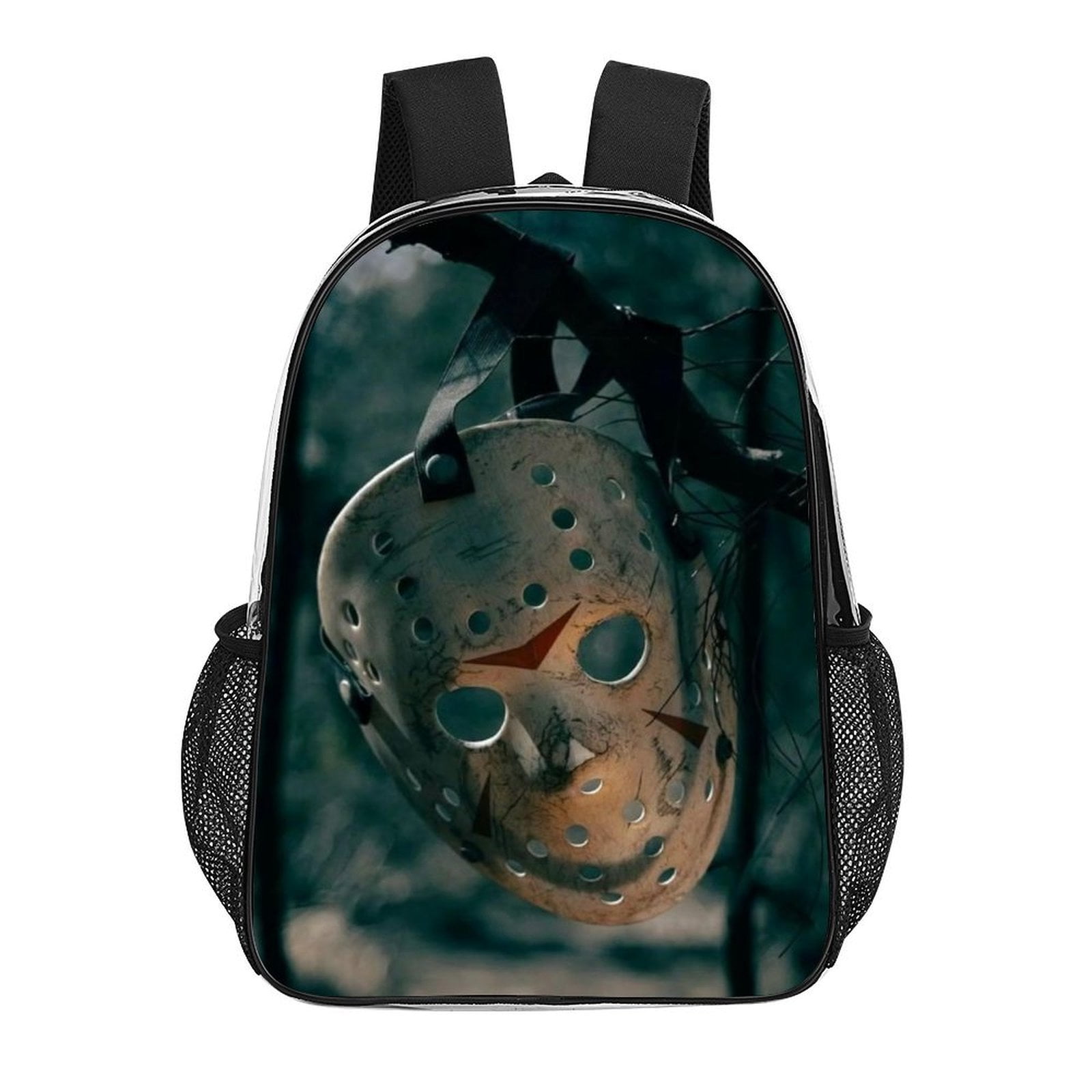 Jason Voorhees Transparent Bag 17 inch Heavy Duty PVC Clear Backpacks ...