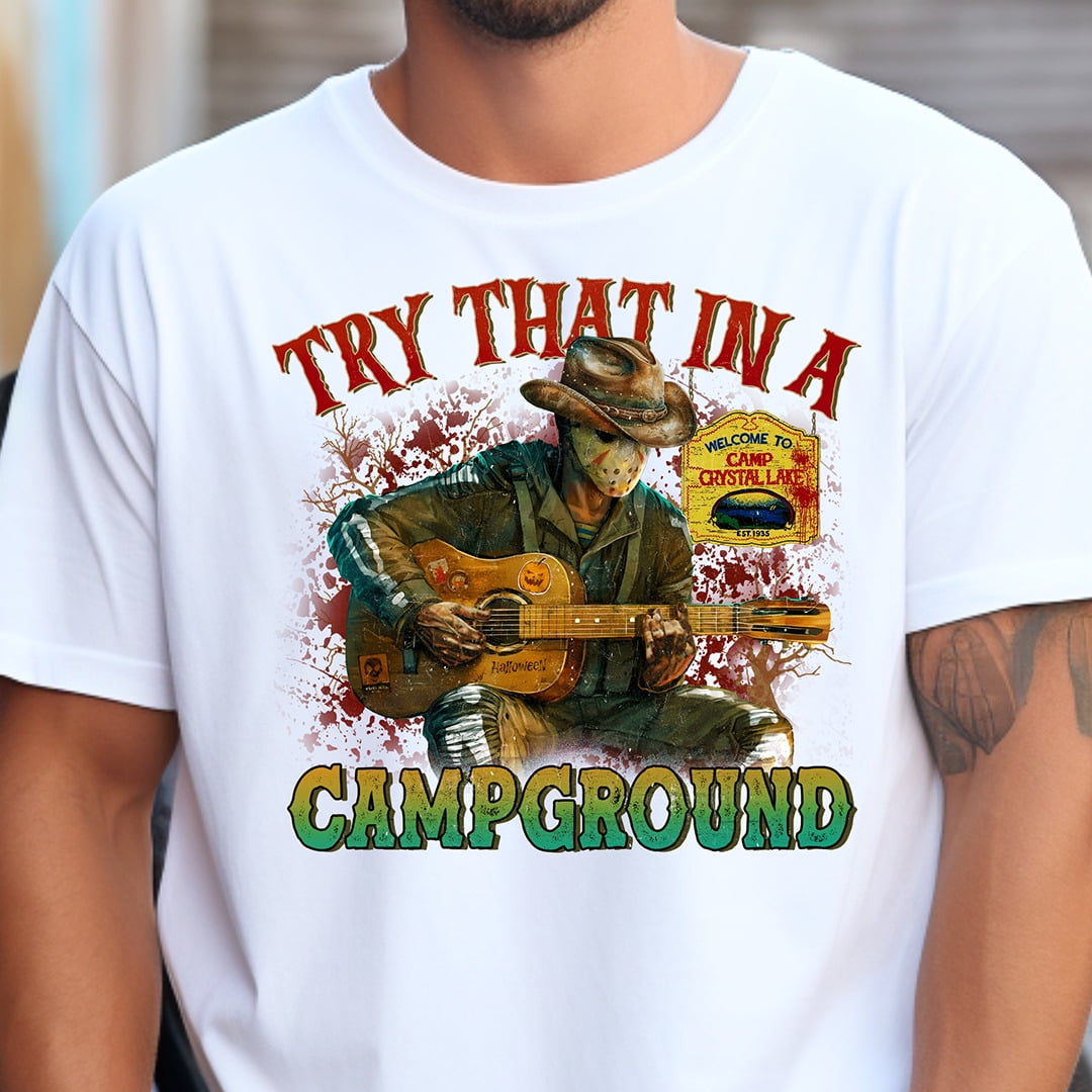 Jason Voorhees Try That In Campground Country Smalltown Horror Humor ...