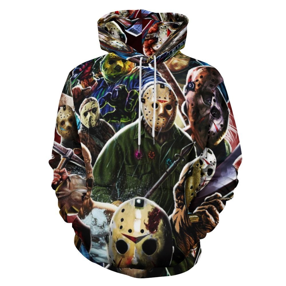Jason Voorhees Unisex Sweatshirts Fashion Sweater for Men Women ...