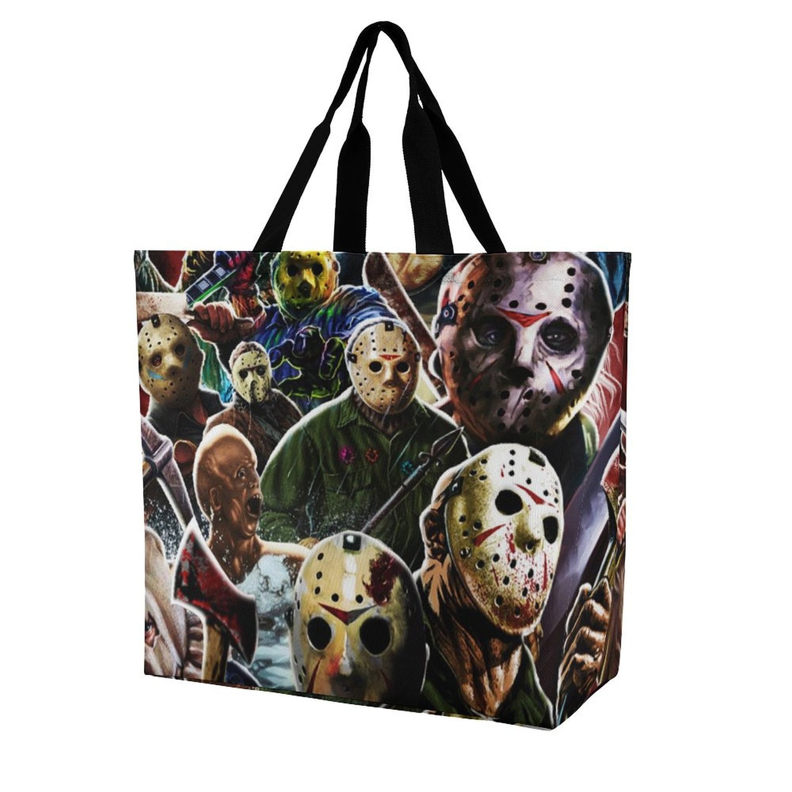 Jason Voorhees Women Tote Bags Lightweight One Shoulder Shopping Bag ...