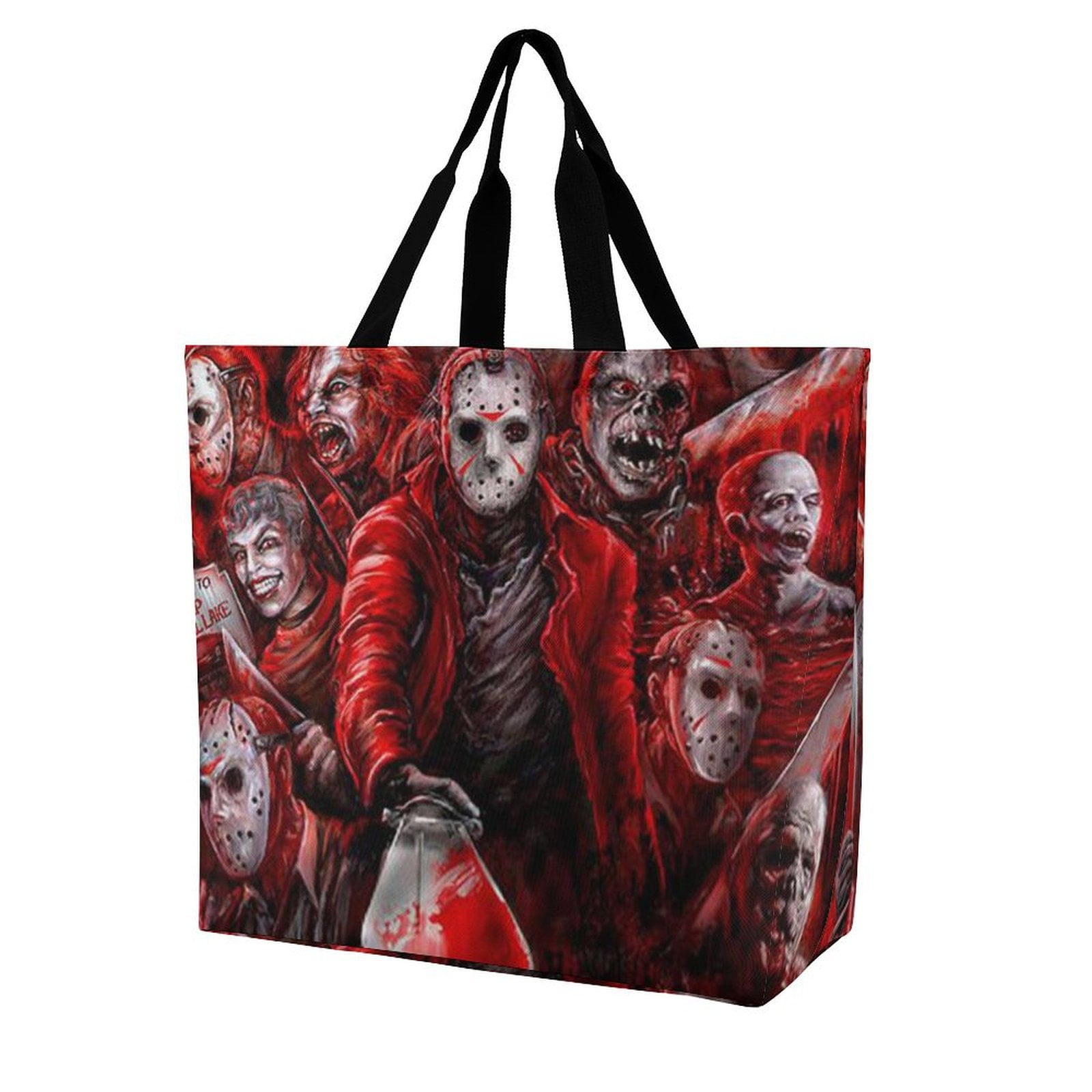 Jason Voorhees Women Tote Bags Lightweight One Shoulder Shopping Bag ...