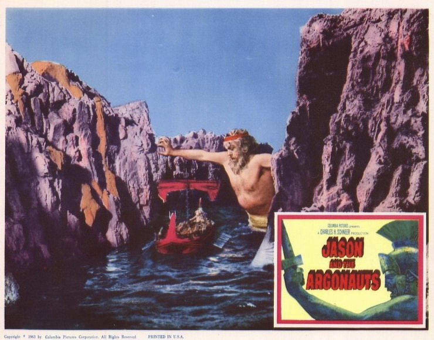 Jason and the Argonauts - movie POSTER (Style B) (11" x 14") (1963 ...