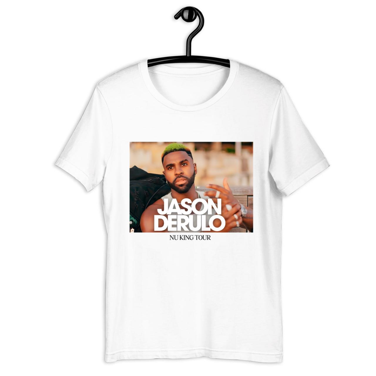 Jason derulo Nu king tour t shirt, merchandise! Tour t-shirt, tour 2024 ...