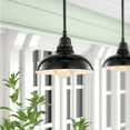 JONATHAN Y Jasper 12.25" 1-Light Farmhouse Industrial Indoor/Outdoor ...