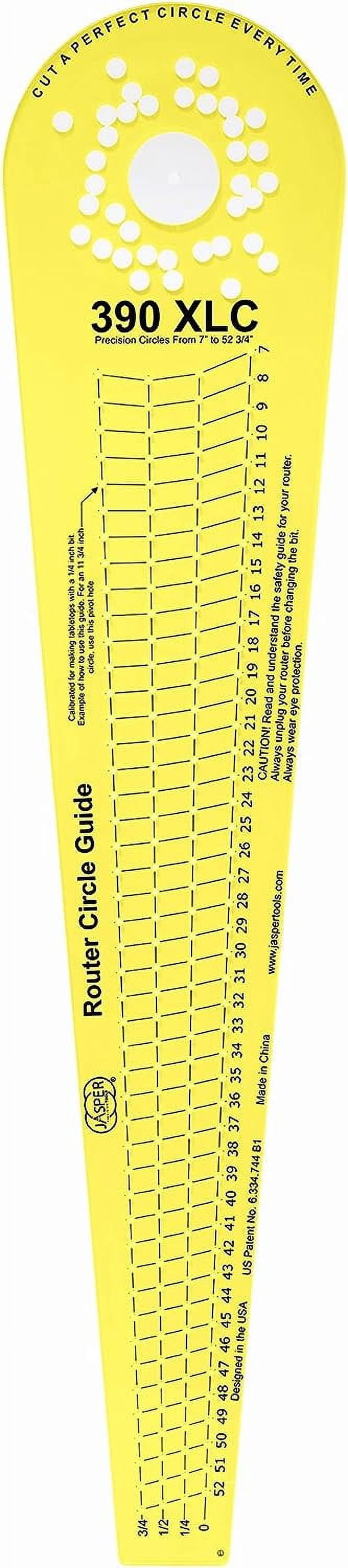 Jasper 390 XLC Precision Circle Cutter Router Jig for Compact ...