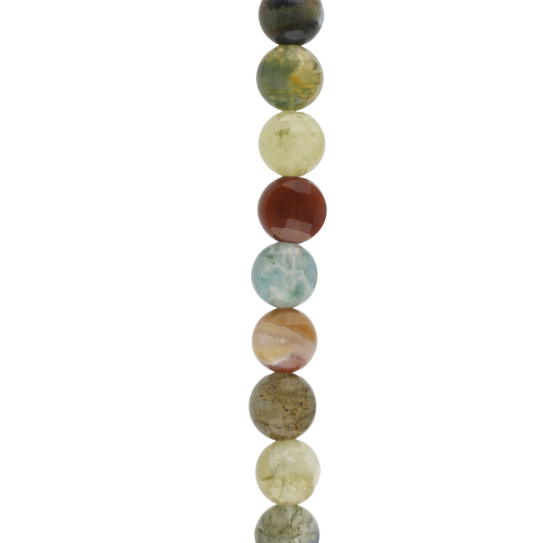 Jasper Facet Coin Beads - 6mm by Bead Landing - Walmart.com