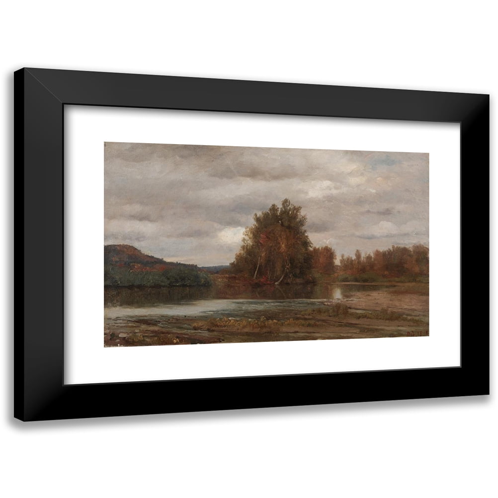 Jasper Francis Cropsey 24x17 Black Modern Framed Museum Art Print ...