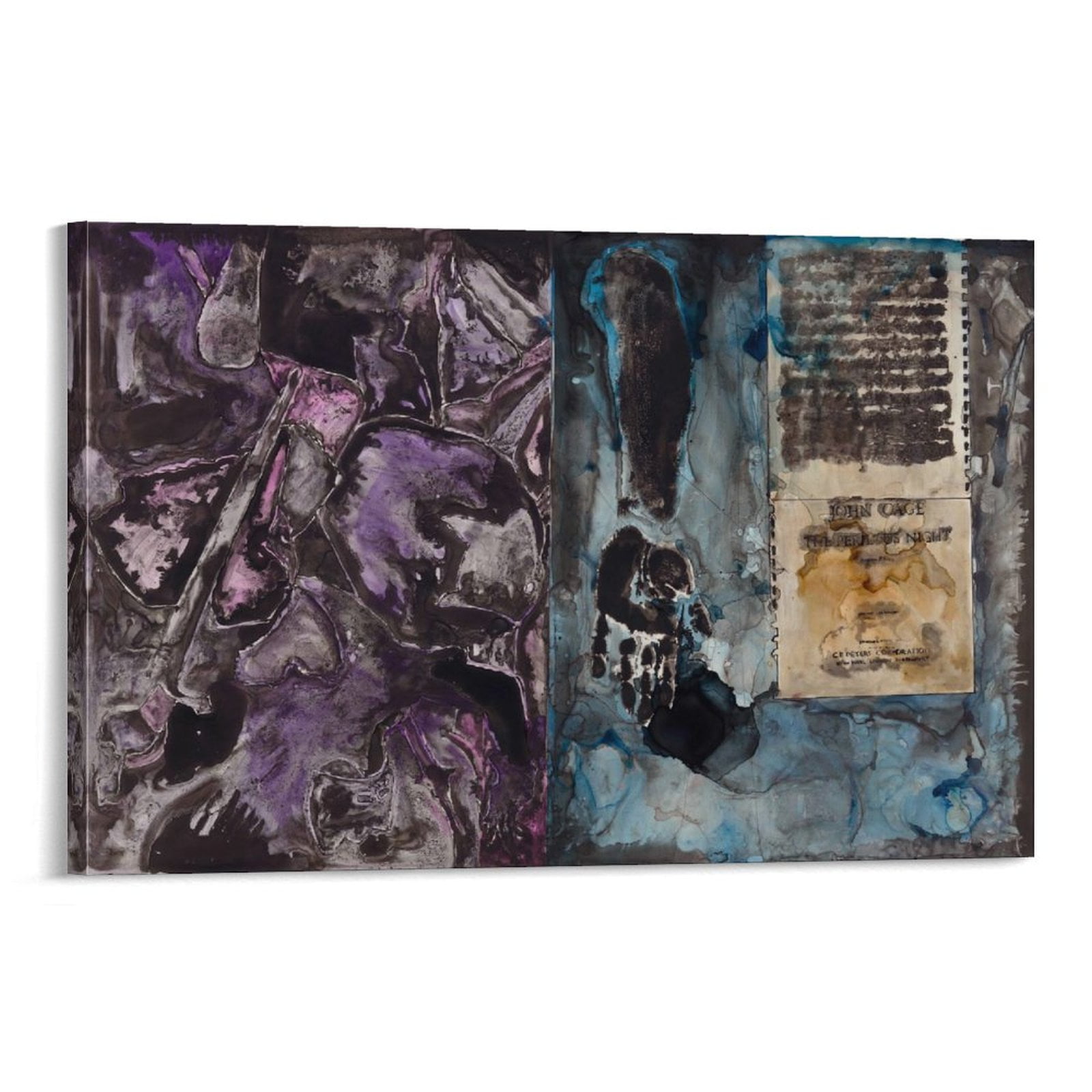 Jasper Johns Perilous Night Large Canvas Printing Famous Paintings ...