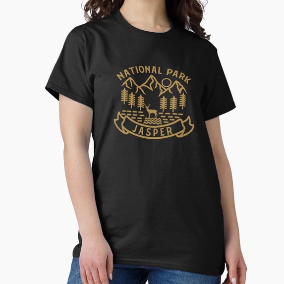 Jasper National Park Celebration Edition Shirt, Casual Graphic Tee ...
