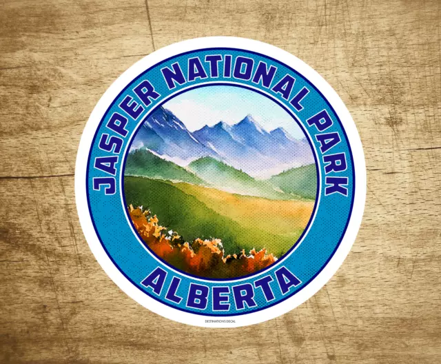 Jasper National Park Sticker Decal Alberta Canada Sticker Indoor ...