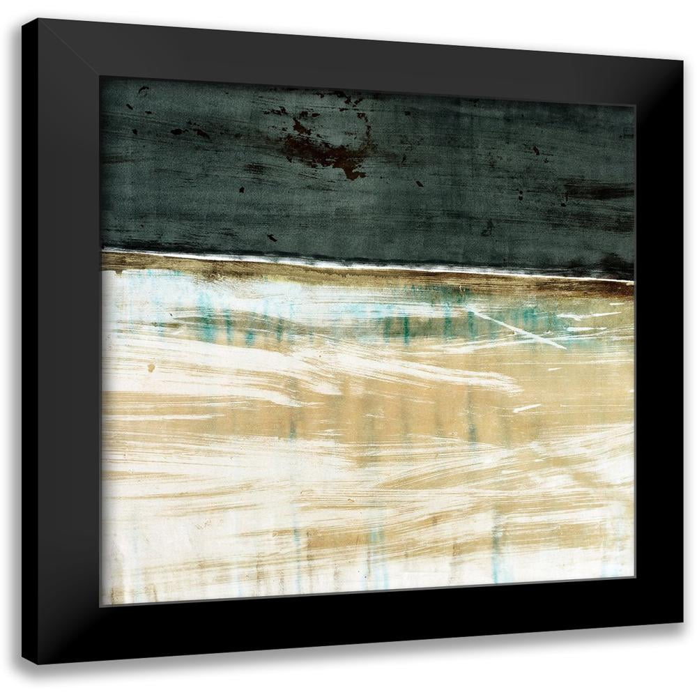 Jasper, Sisa 15x15 Black Modern Framed Museum Art Print Titled - Green ...