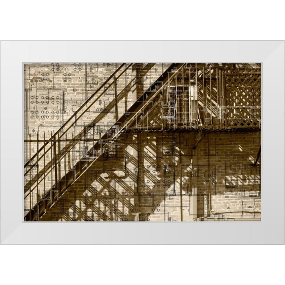 Jasper, Sisa 18x13 White Modern Wood Framed Museum Art Print Titled ...