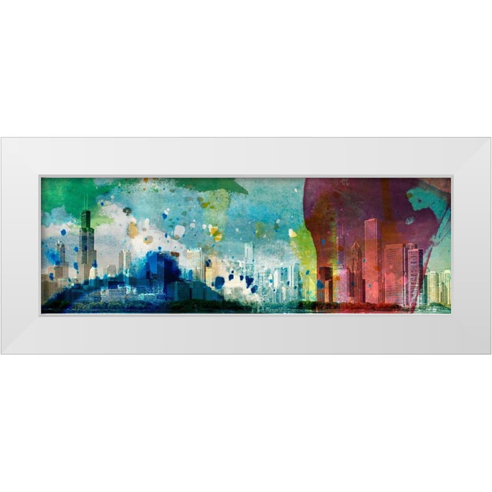 Jasper, Sisa 18x9 White Modern Wood Framed Museum Art Print Titled ...