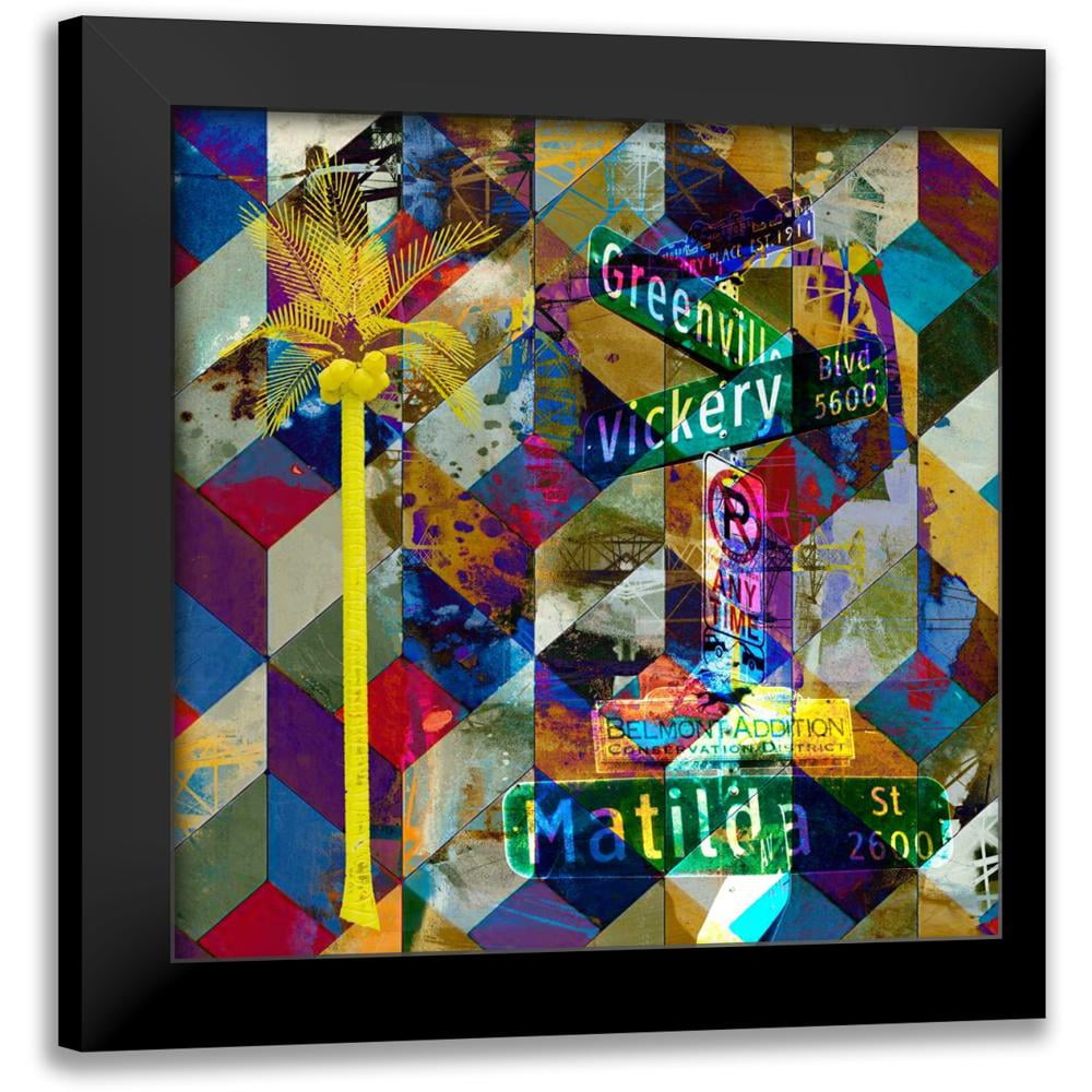 Jasper, Sisa 20x20 Black Modern Framed Museum Art Print Titled ...