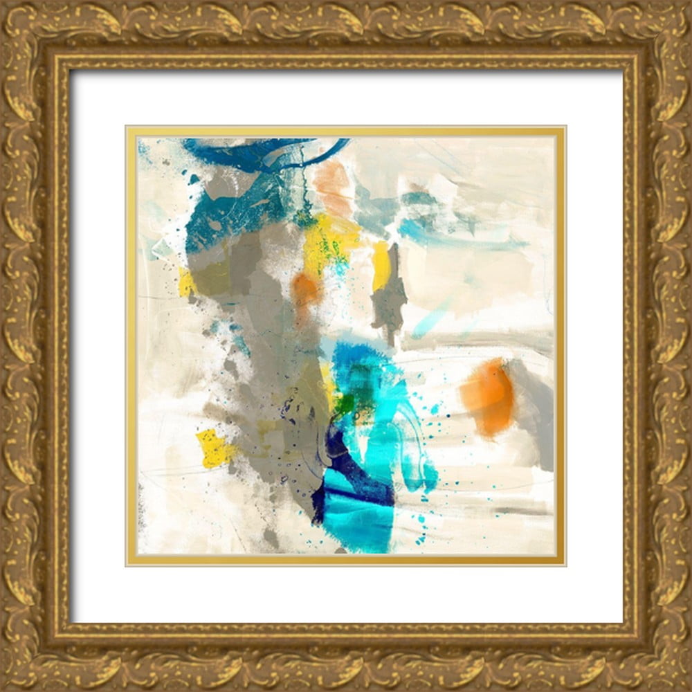 Jasper, Sisa 20x20 Gold Ornate Wood Framed with Double Matting Museum ...