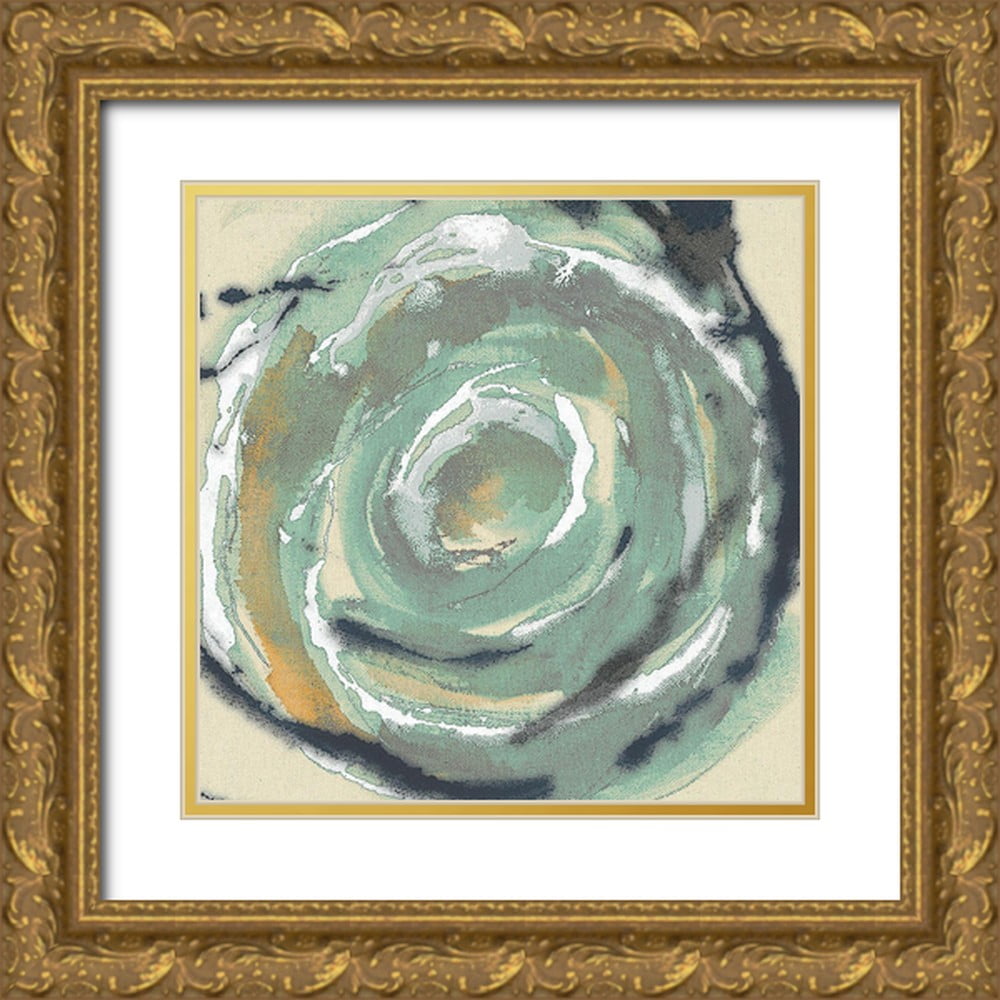 Jasper, Sisa 20x20 Gold Ornate Wood Framed with Double Matting Museum ...