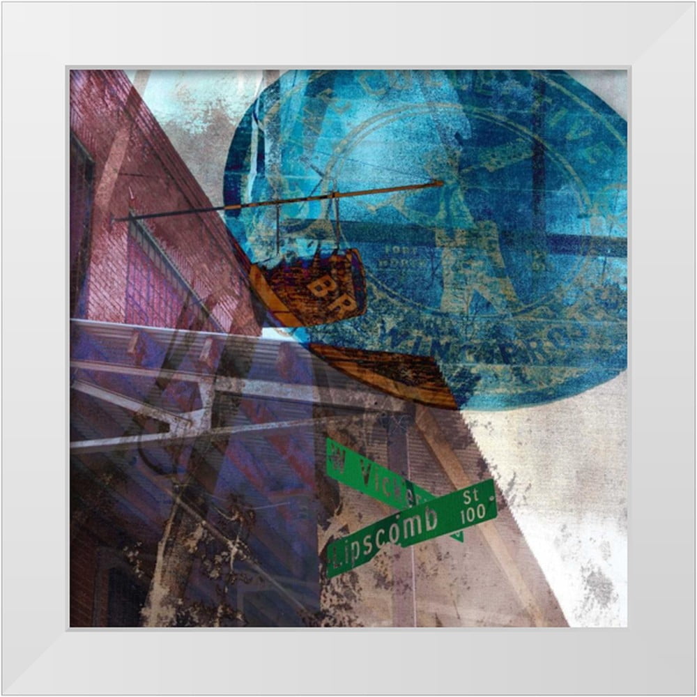 Jasper, Sisa 26x26 White Modern Wood Framed Museum Art Print Titled ...