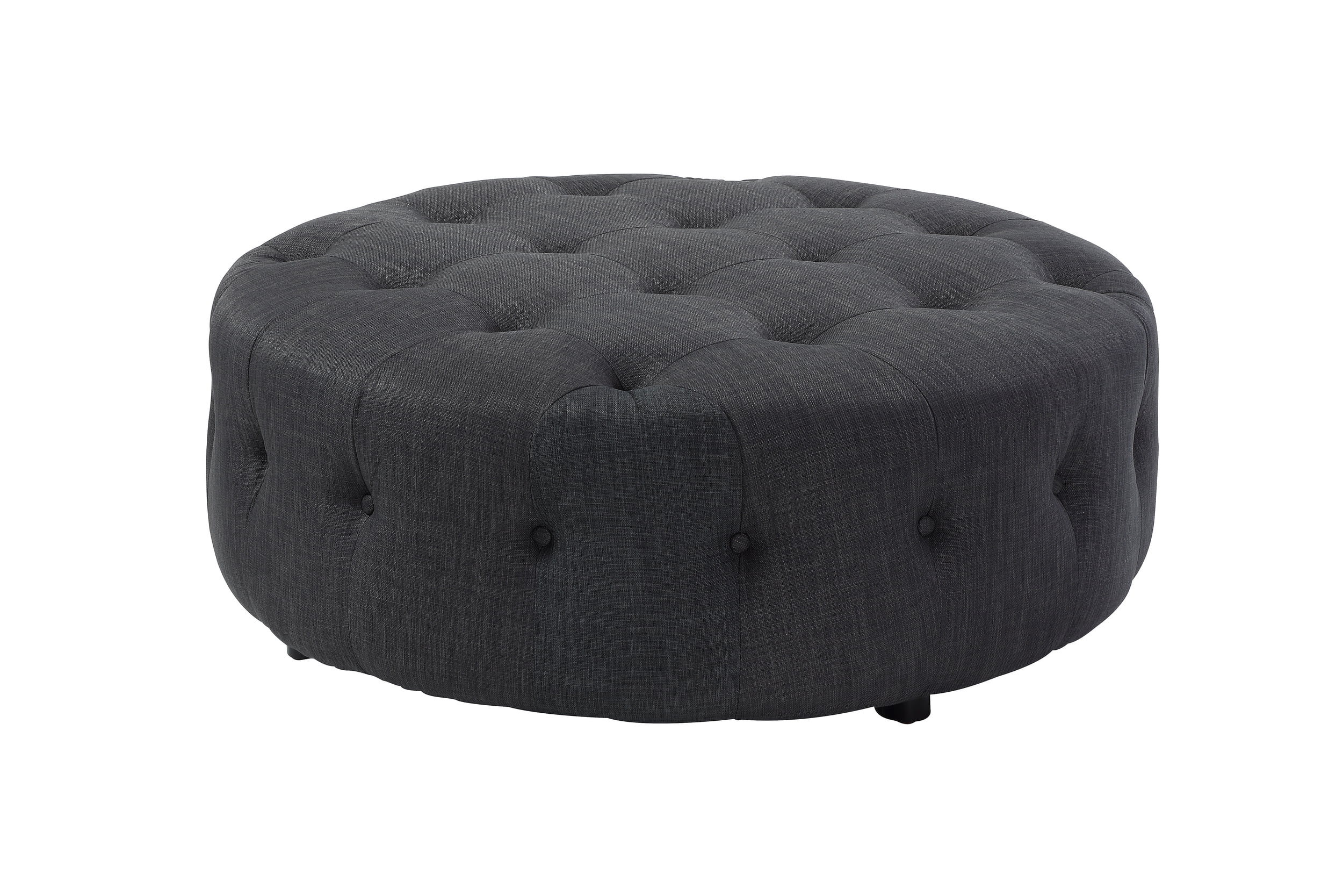 Jasper Small Round Ottoman - Walmart.com