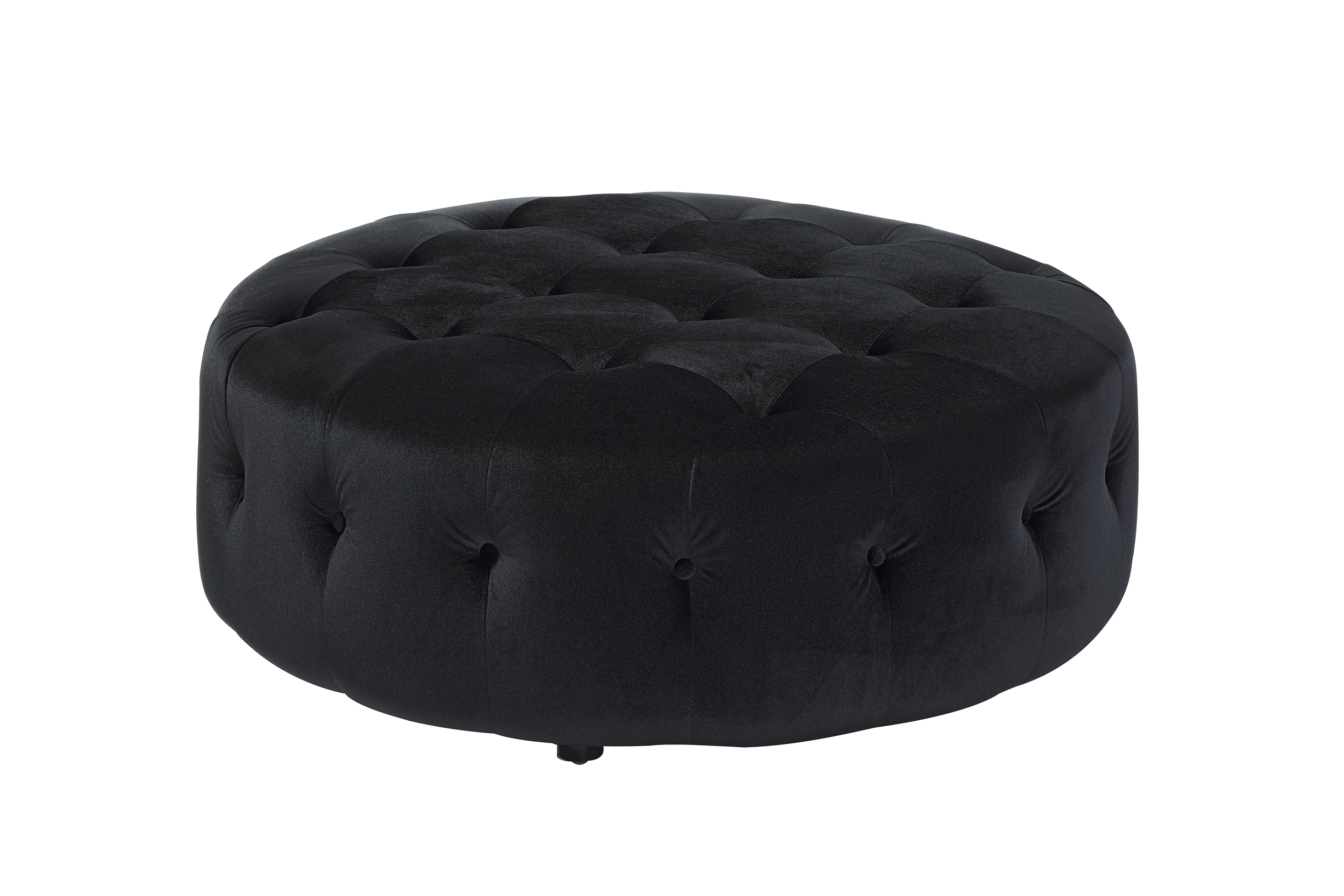 Jasper Small Round Ottoman - Walmart.com