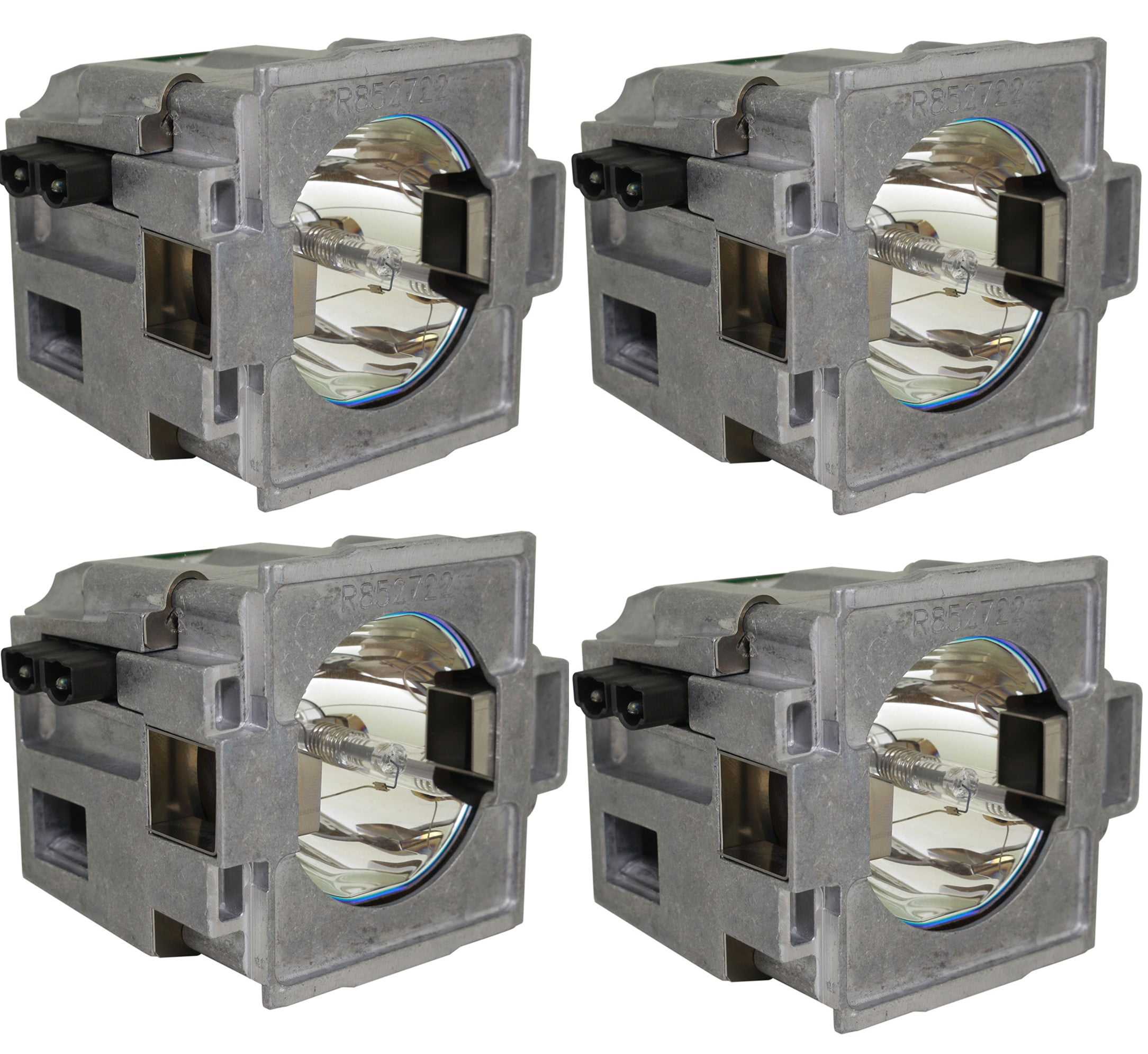 Jaspertronics™ Lamp & Housing for The Barco CLM R10+ (4-pack) Projector ...