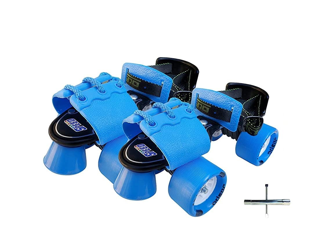 Jaspo G-force Adjustable Senior Roller Skates Blue (6-14 Years Age ...