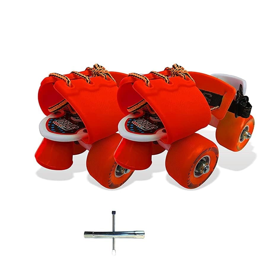 Jaspo G-force Junior Adjustable Roller Skates Orange (Up To 5 Years Age ...