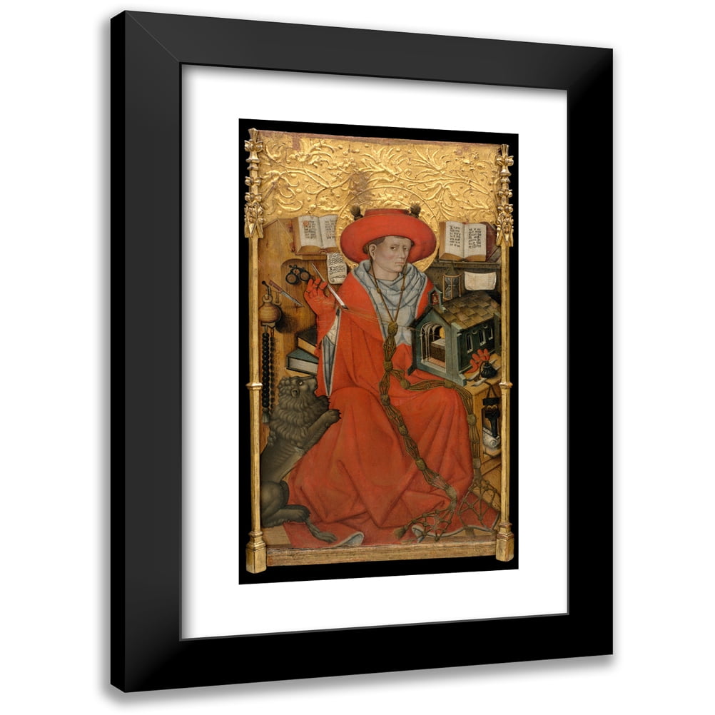 Jaume Ferrer 12x18 Black Modern Framed Museum Art Print Titled - Saint ...