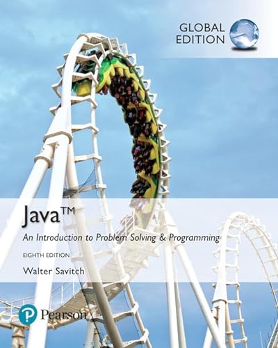 Pre-Owned Java: An Introduction to Problem Solving and Programming, Gl, 9781292247472 ...