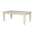 International Concepts Java Coffee Table Unfinished - Walmart.com