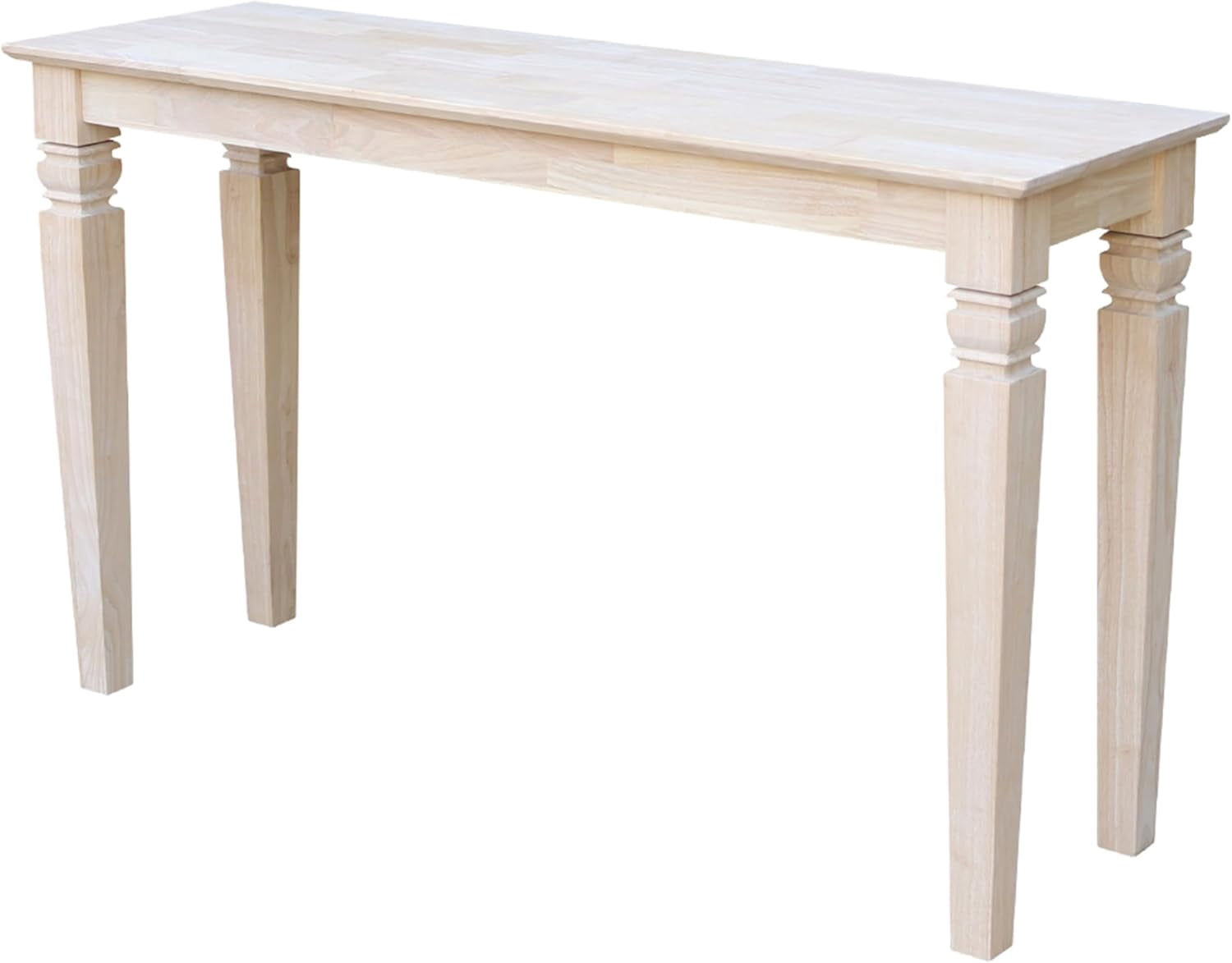 , Java Console Table, Solid Real Wood, Sturdy Parawood, Living Room ...
