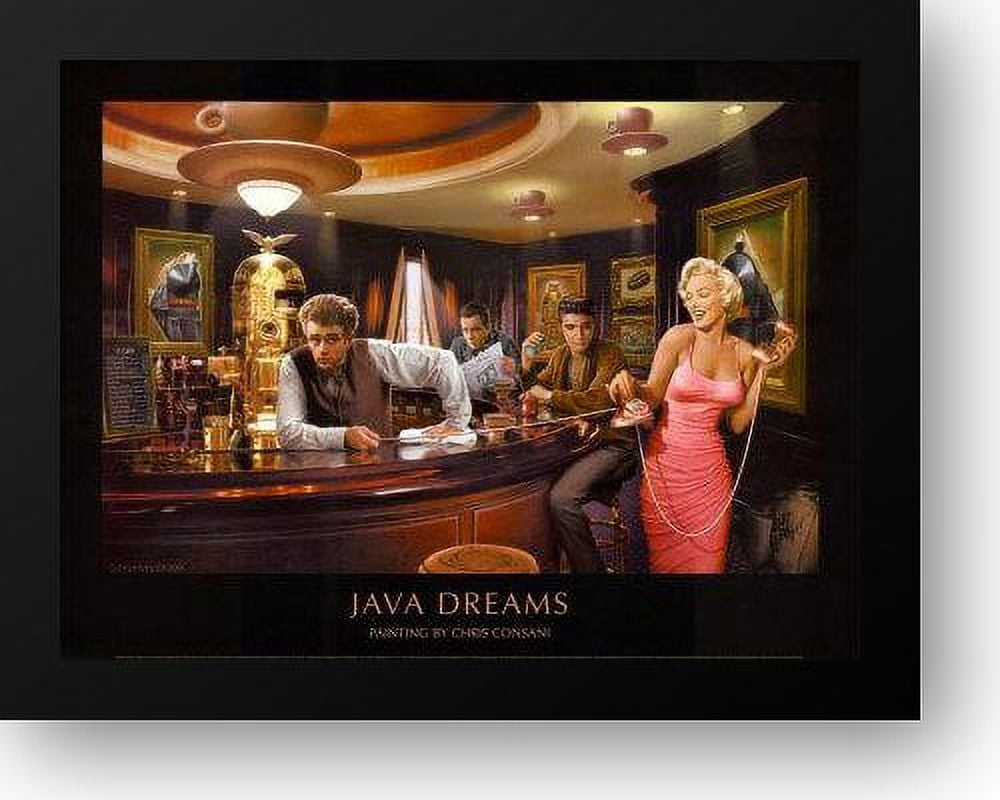 Java Dreams 18x15 Framed Art Print by Consani, Chris - Walmart.com