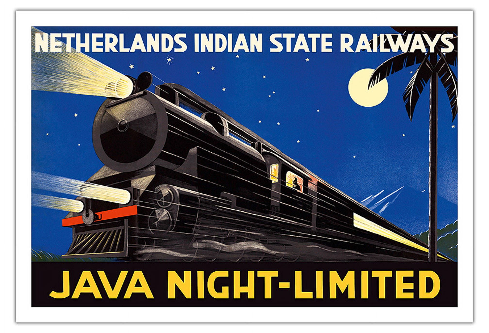 Java Dutch East Indies - Java Night-Limited - Netherlands Indian State ...