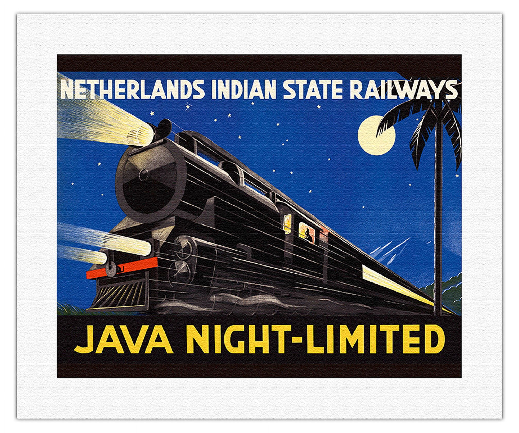 Java Dutch East Indies - Java Night-Limited - Netherlands Indian State ...