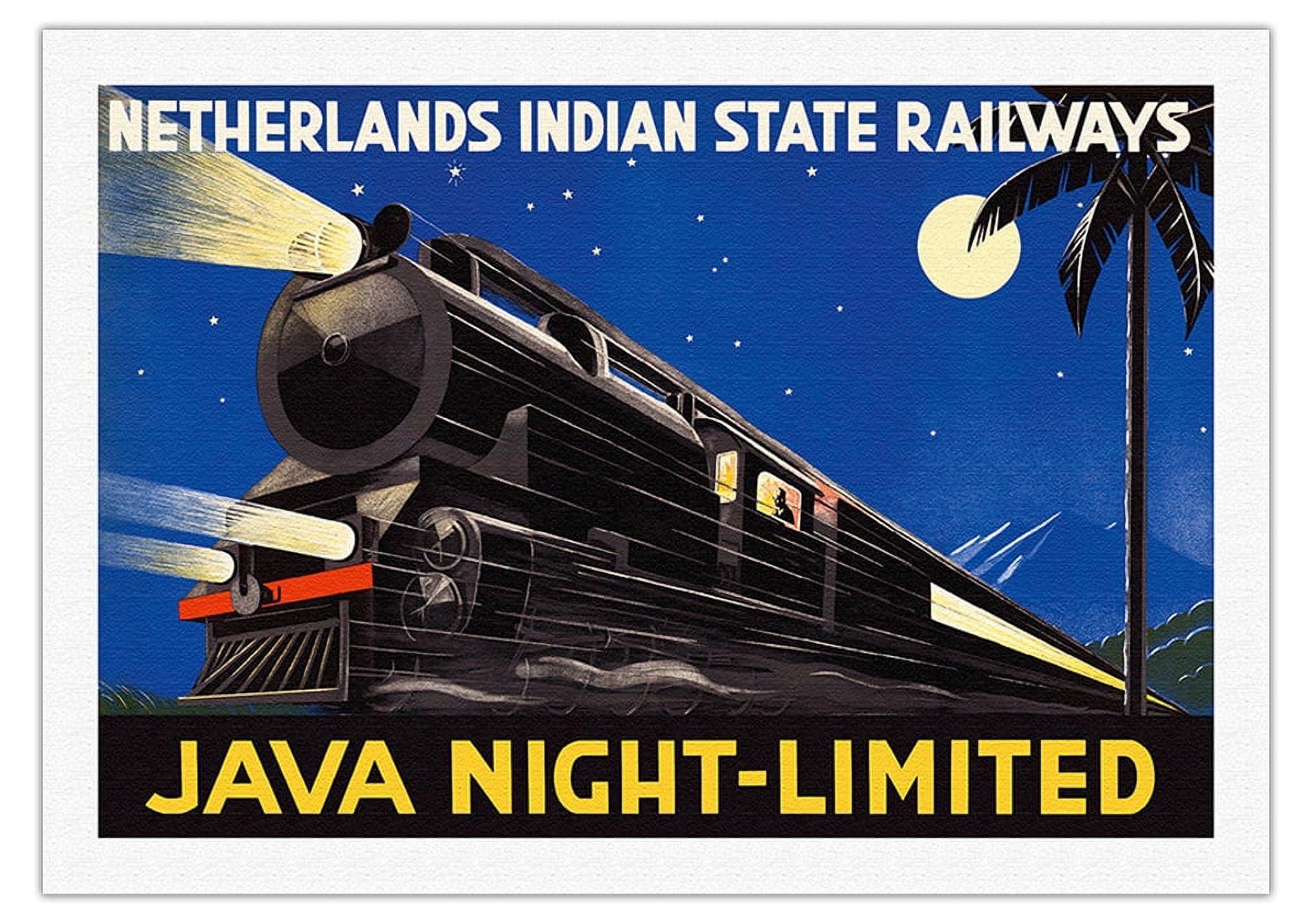 Java Dutch East Indies - Java Night-Limited - Netherlands Indian State ...