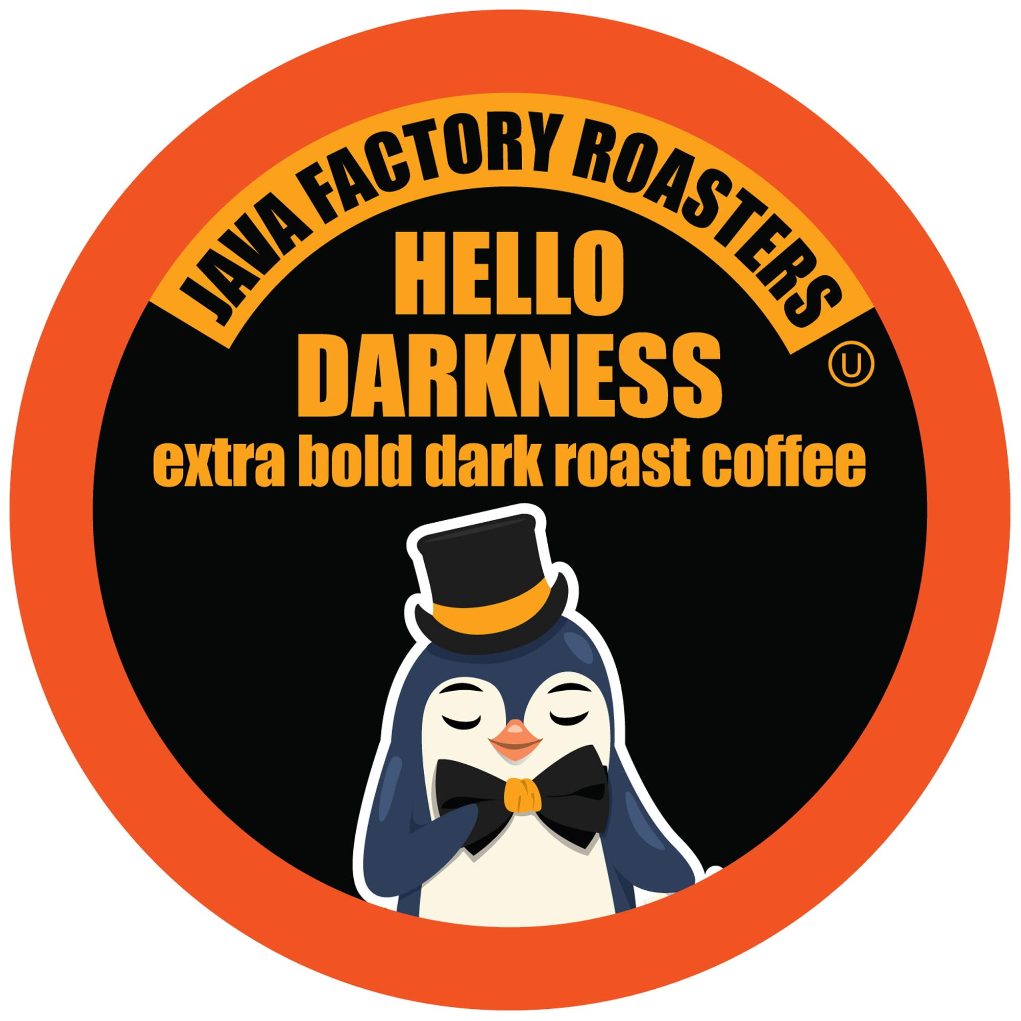 Java Factory Dark Roast Coffee Pods, Hello Darkness, 40 Count ...
