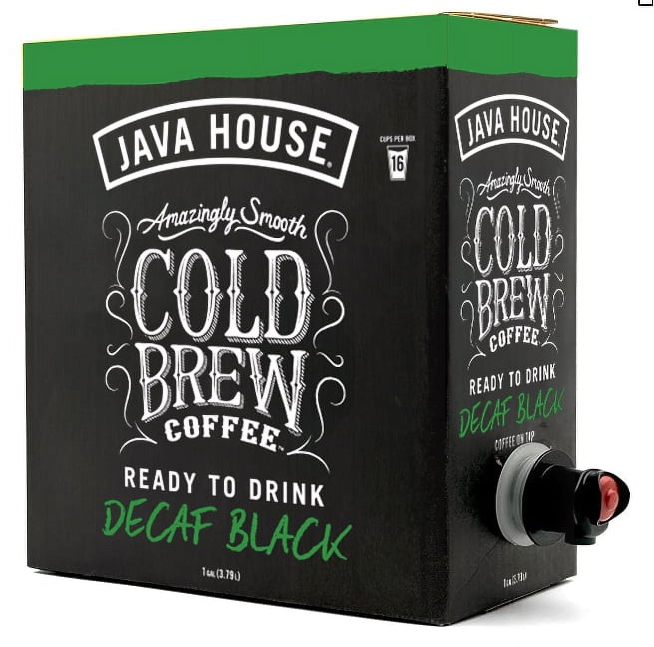 Java House Cold Brew Coffee On Tap, (128 Fluid Ounce Box) Not a ...