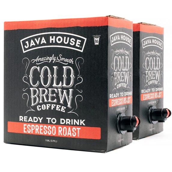 Java House Cold Brew Coffee on Tap (Pack of 2) – Premium 100% Arabica ...