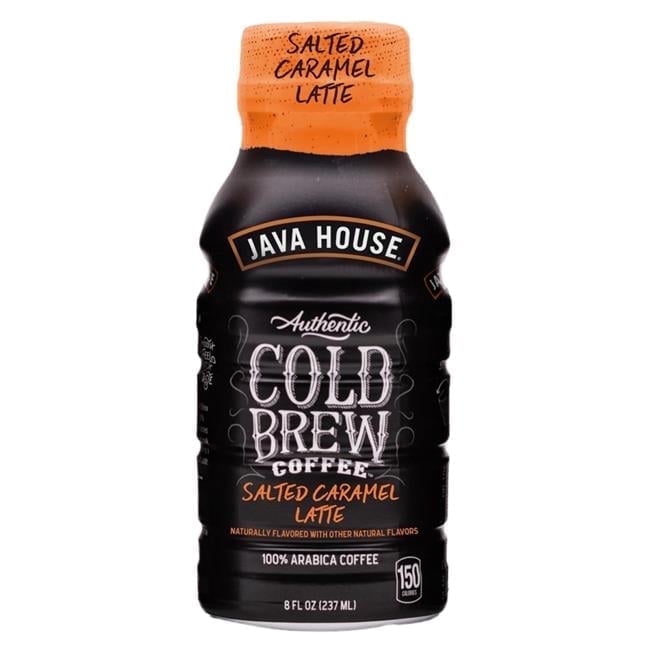 Java House Cold Brew Coffee Ready to Drink Bottles - Salted Caramel ...