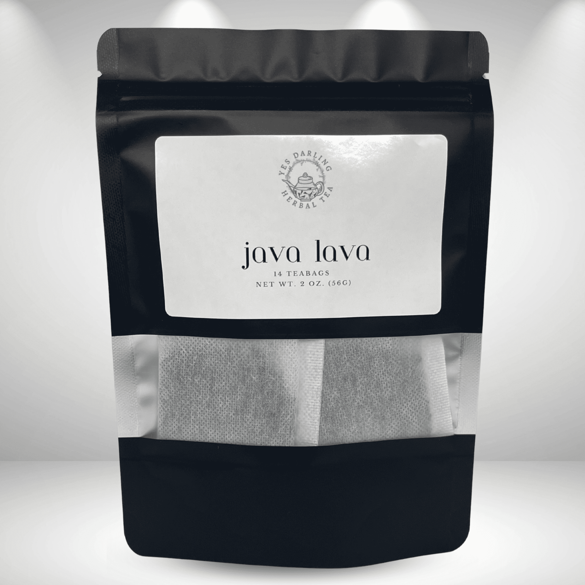 Yes Darling Tea Smooth Roasted Mate Black Tea - 14 Tea Bags - Walmart.com